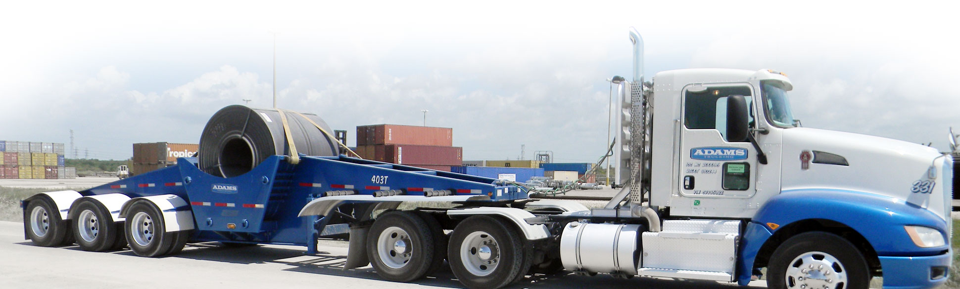 Adams Industries Trucking - Warehousing - Transloading